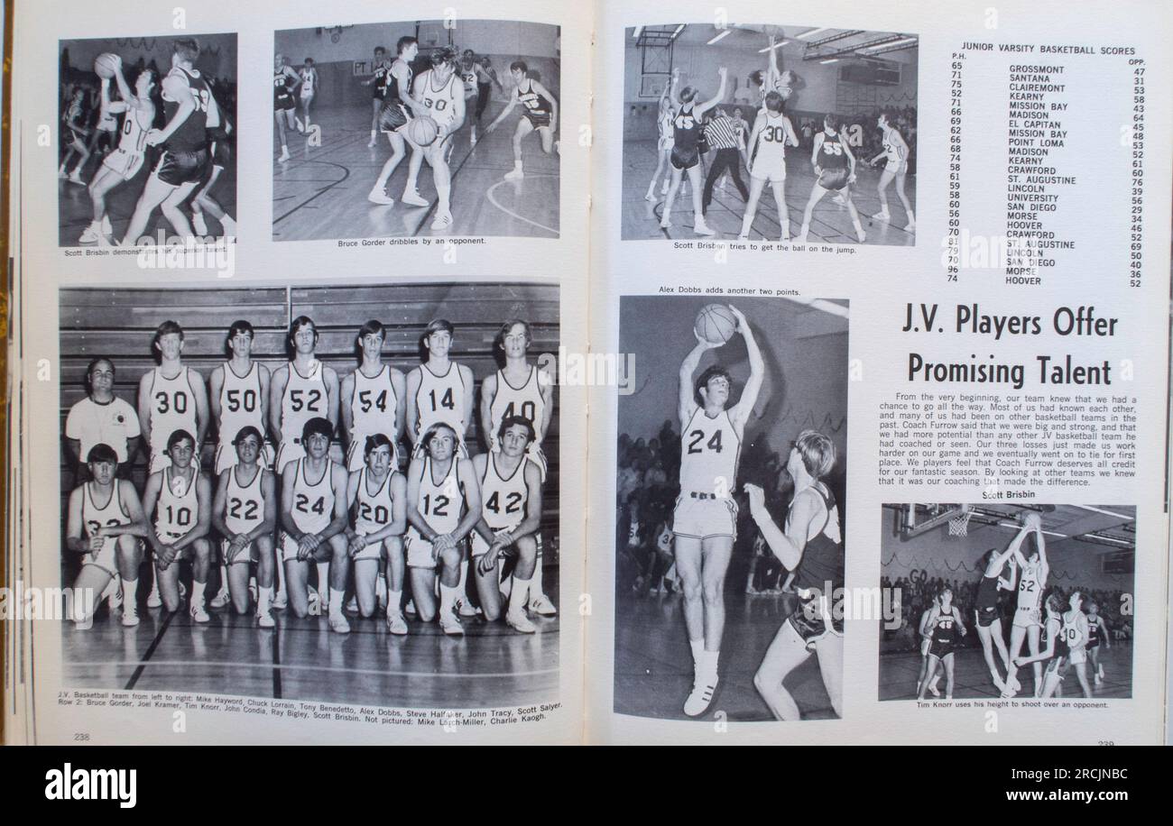 American school yearbook Banque de photographies et d’images à haute ...