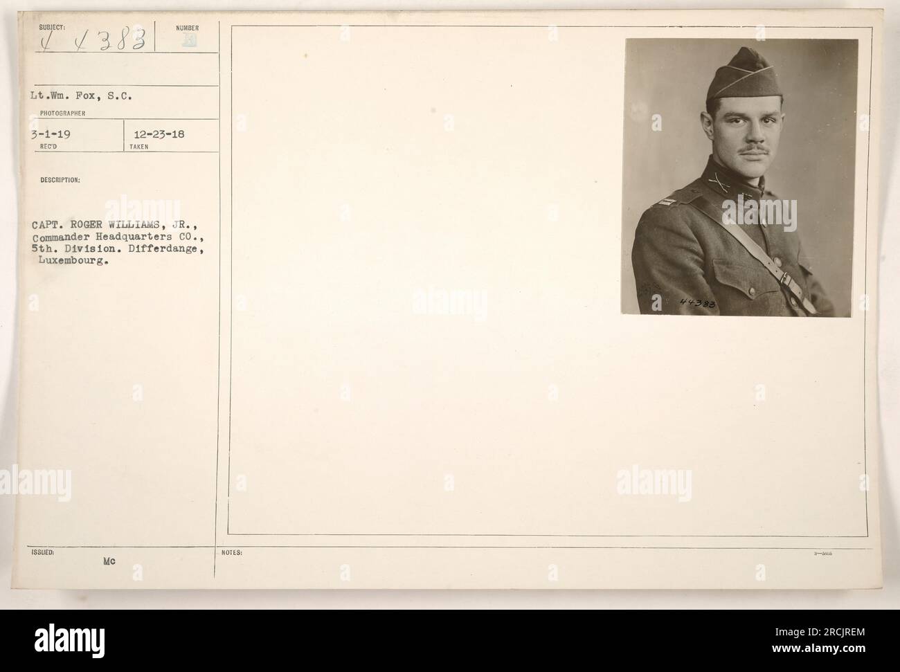Lieutenant william pox Banque de photographies et d’images à haute ...