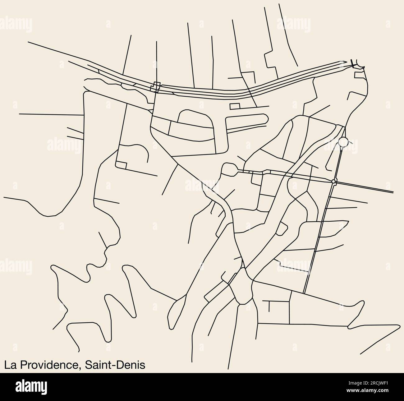 Providence map Banque d'images vectorielles - Alamy