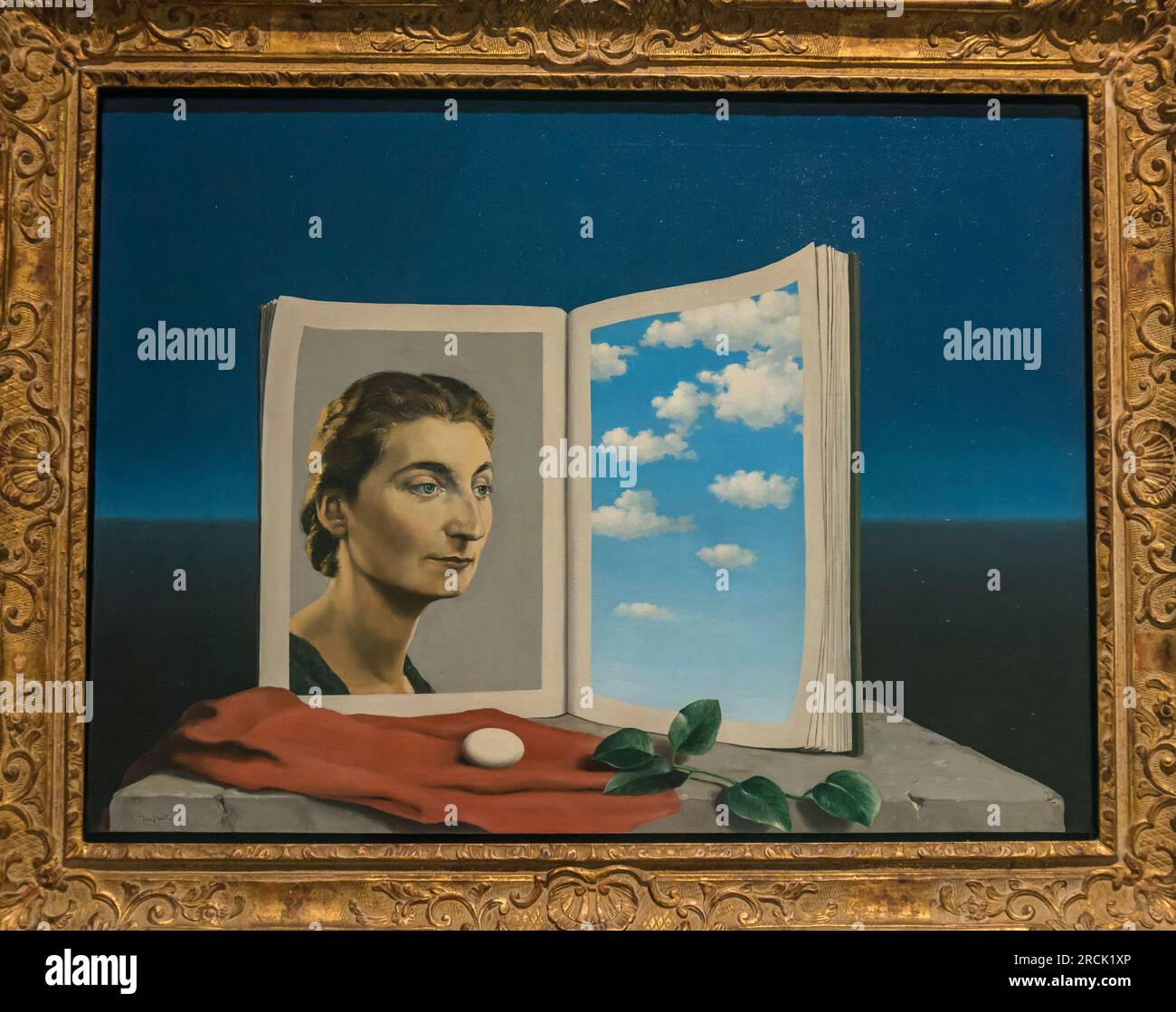 Rene magritte painting Banque de photographies et d’images à haute ...