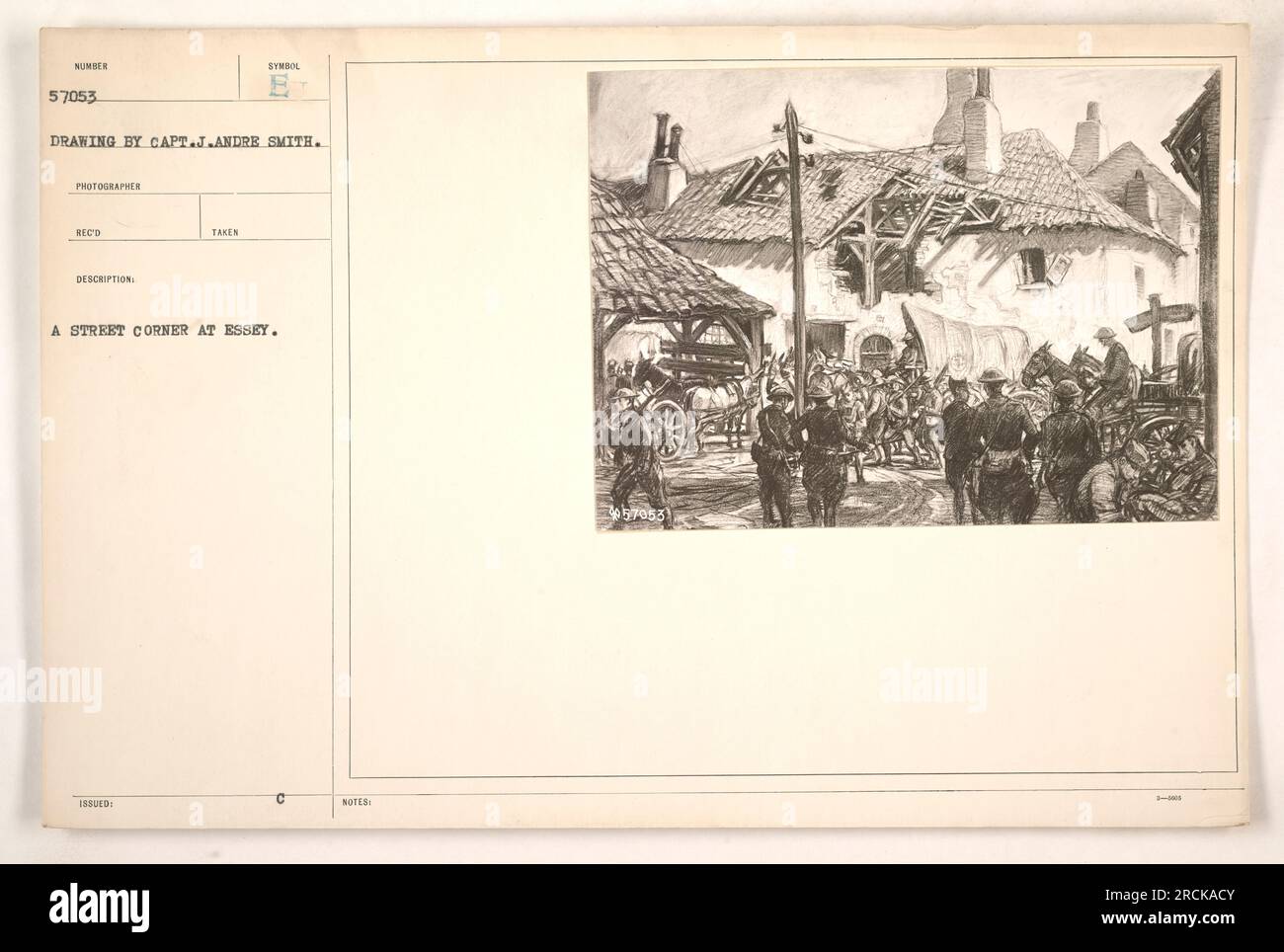 Dessin du capitaine j andre smith Banque de photographies et d’images à ...