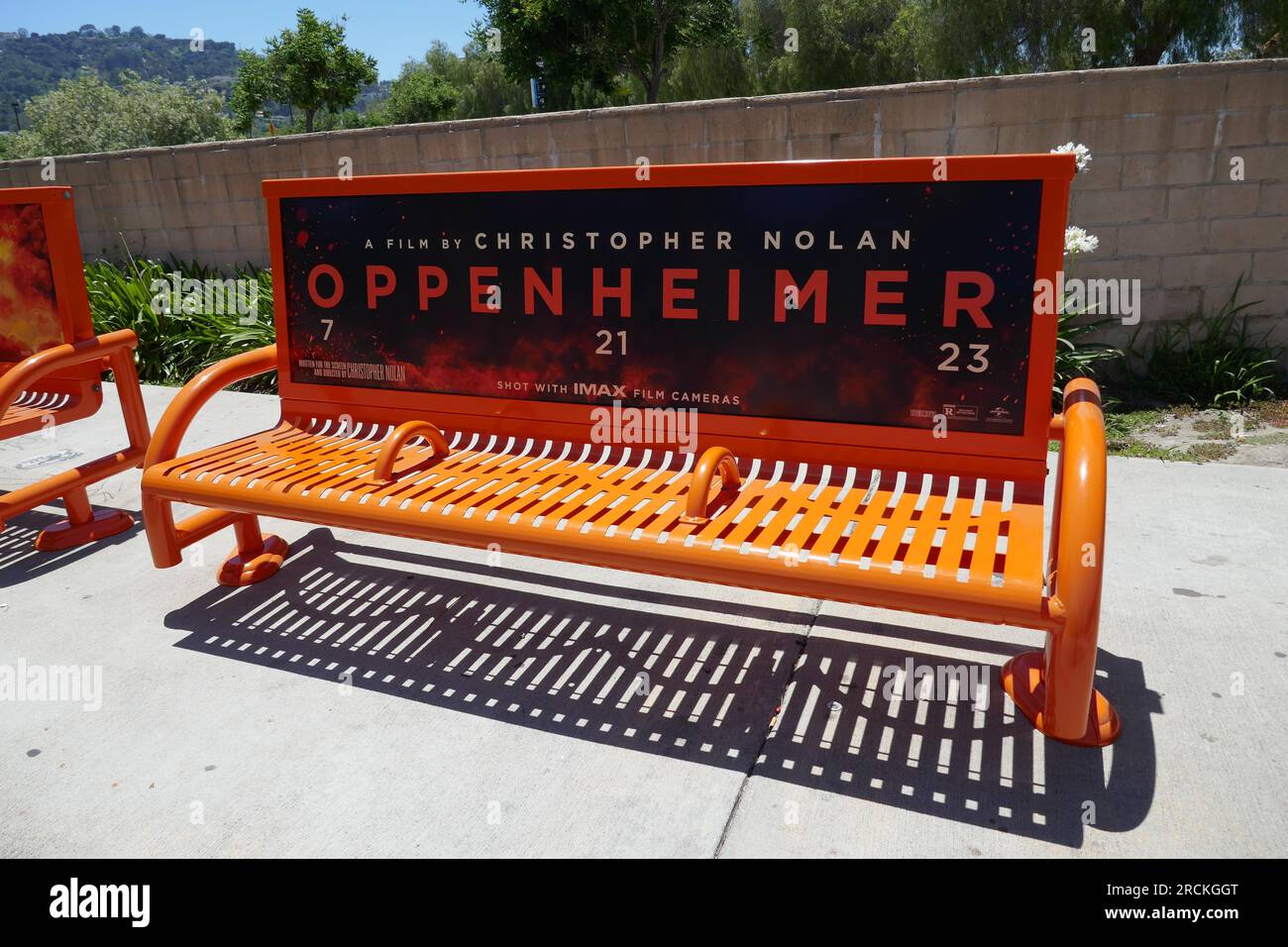 Banc de bus hollywood Banque de photographies et d’images à haute ...