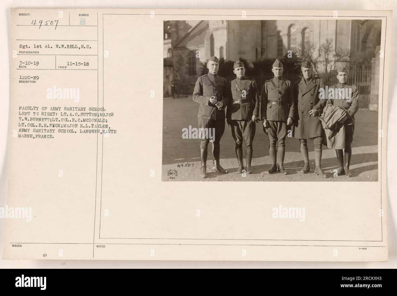 Lt ac sutton Banque de photographies et d’images à haute résolution - Alamy