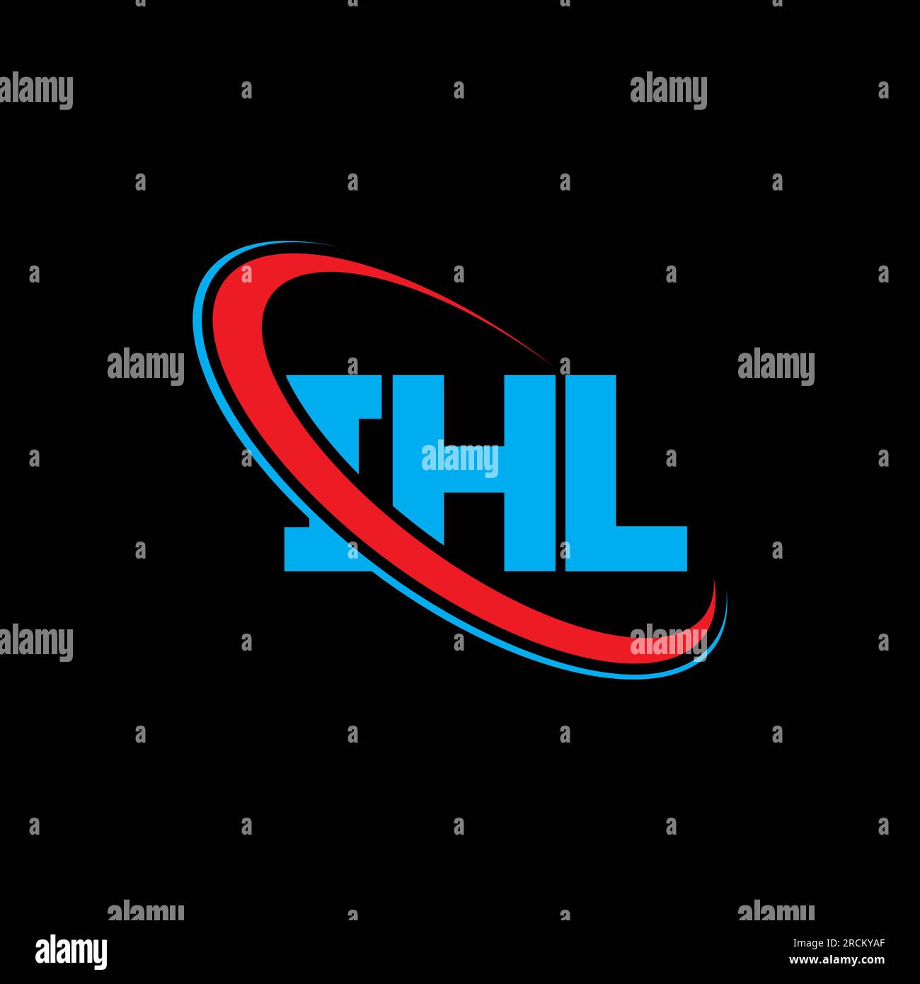 Logo ihl tech Banque d'images vectorielles - Alamy
