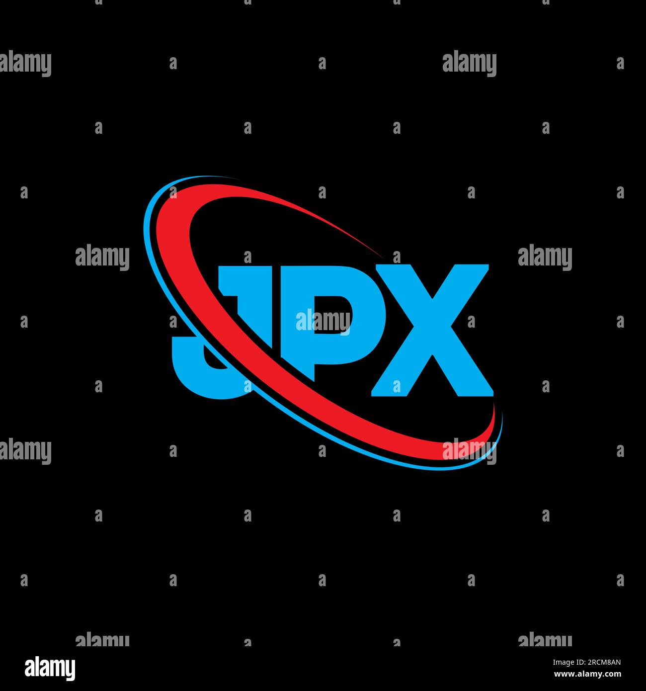 Logo JPX. Lettre JPX. Logo de la lettre JPX. Initiales JPX logo lié ...