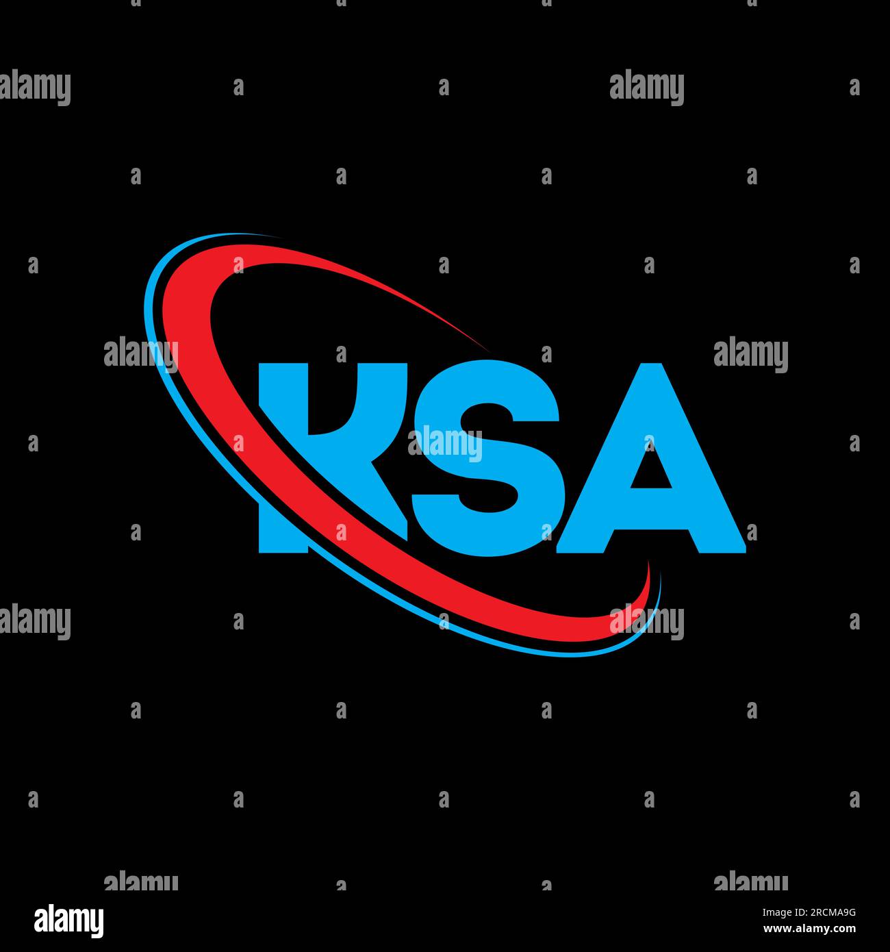 Logo de la technologie ksa Banque de photographies et d’images à haute ...