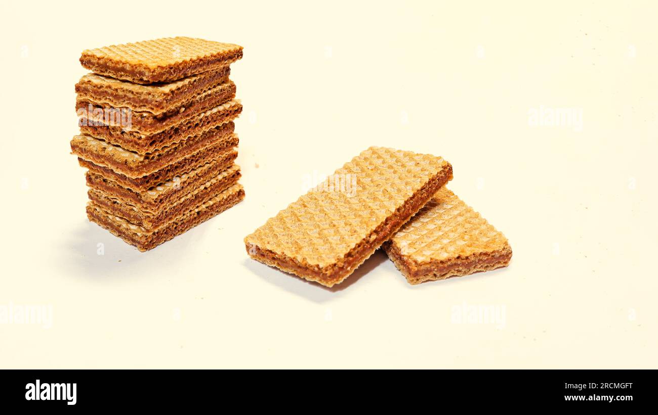 Wafer biscuits Banque de photographies et d’images à haute résolution ...
