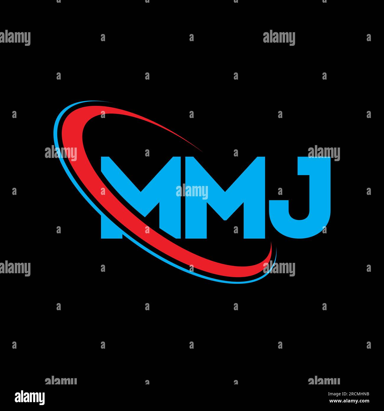 Lettre mmj Banque d'images vectorielles - Alamy