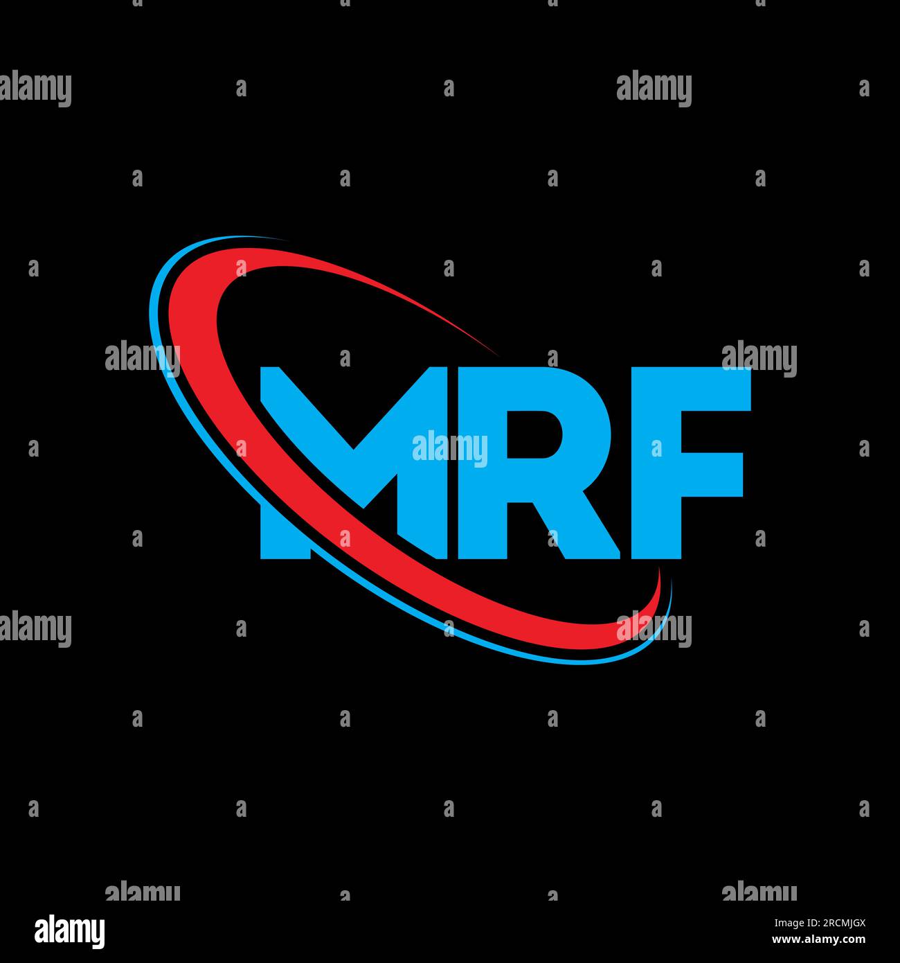 Logo MRF. Lettre MRF. Logo de la lettre MRF. Initiales logo MRF lié à ...