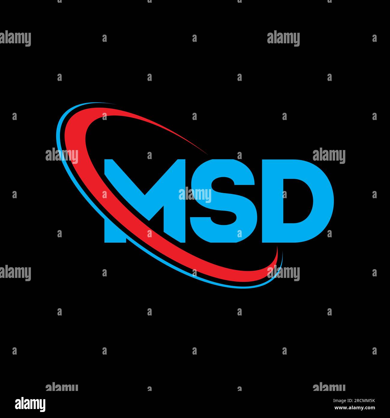 Lettre msd Banque d'images vectorielles - Alamy