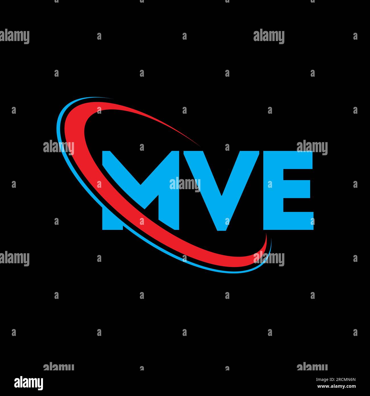 Logo MVE. Lettre MVE. Logo de la lettre MVE. Initiales logo MVE lié à ...