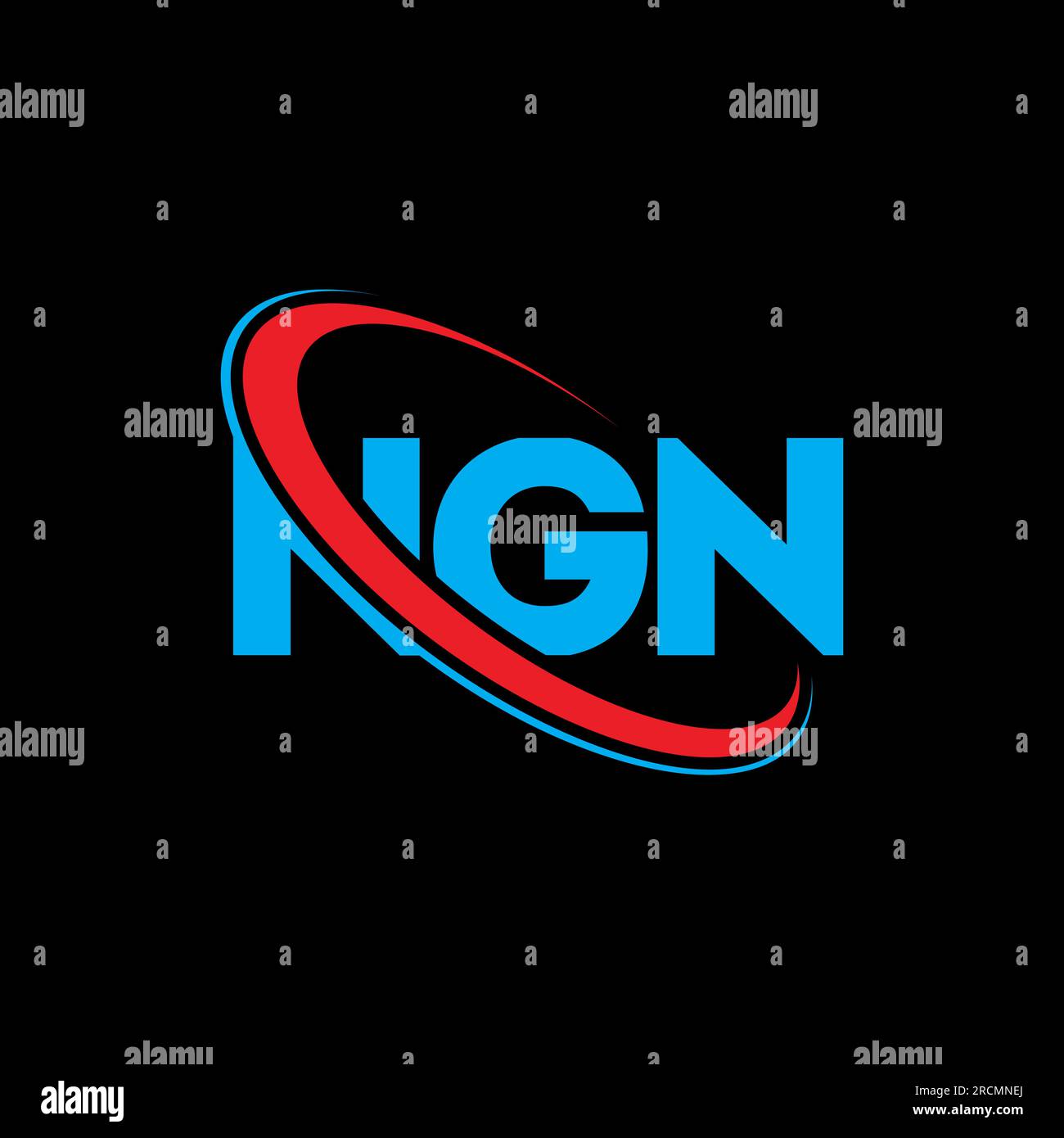 Logo de technologie ngn Banque de photographies et d’images à haute ...