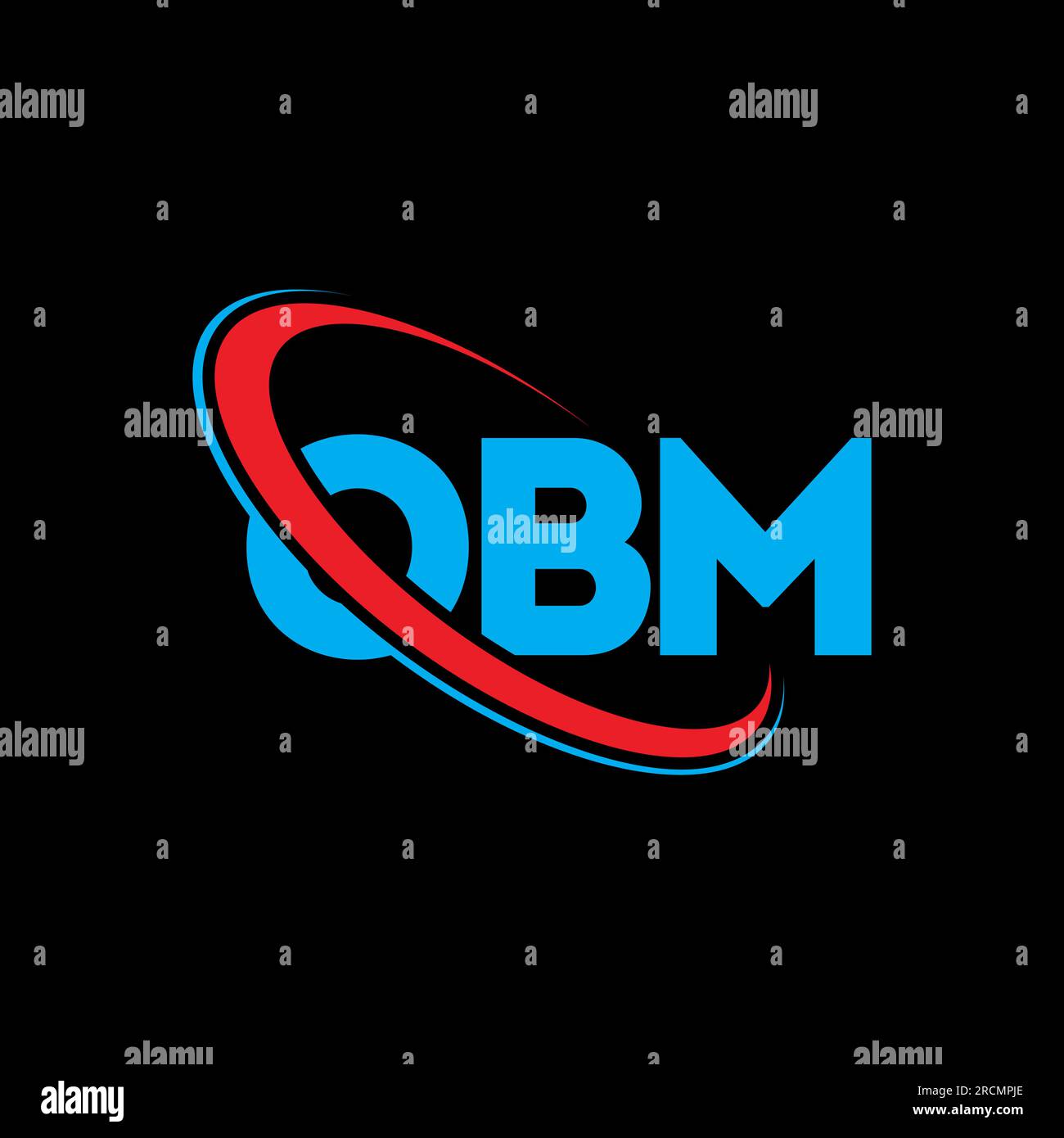 Logo de la technologie obm Banque de photographies et d’images à haute ...