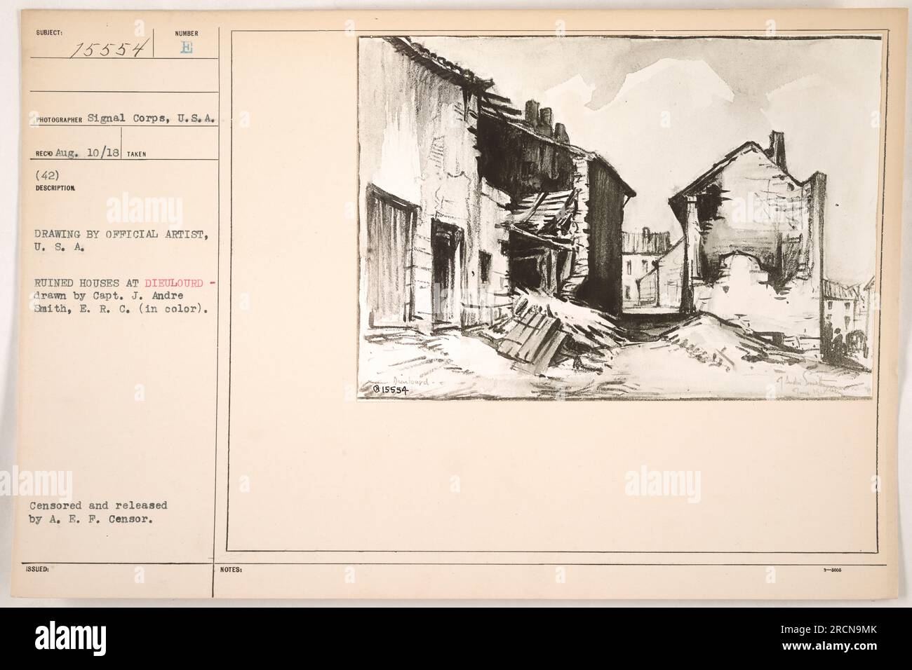 Dessin du capitaine j andre smith Banque de photographies et d’images à ...