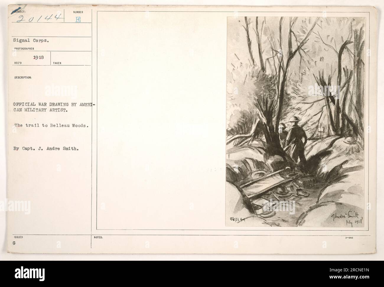 Dessin du capitaine j andre smith Banque de photographies et d’images à ...