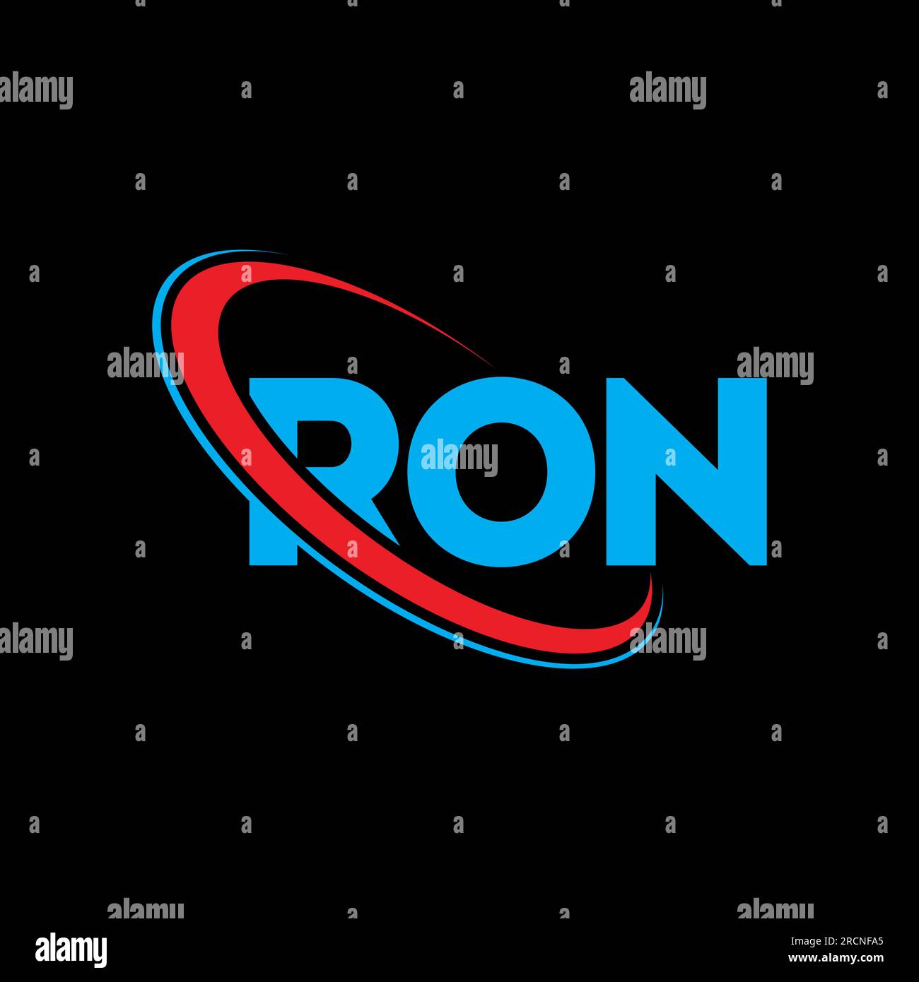 Lettre de ron Banque d'images vectorielles - Alamy