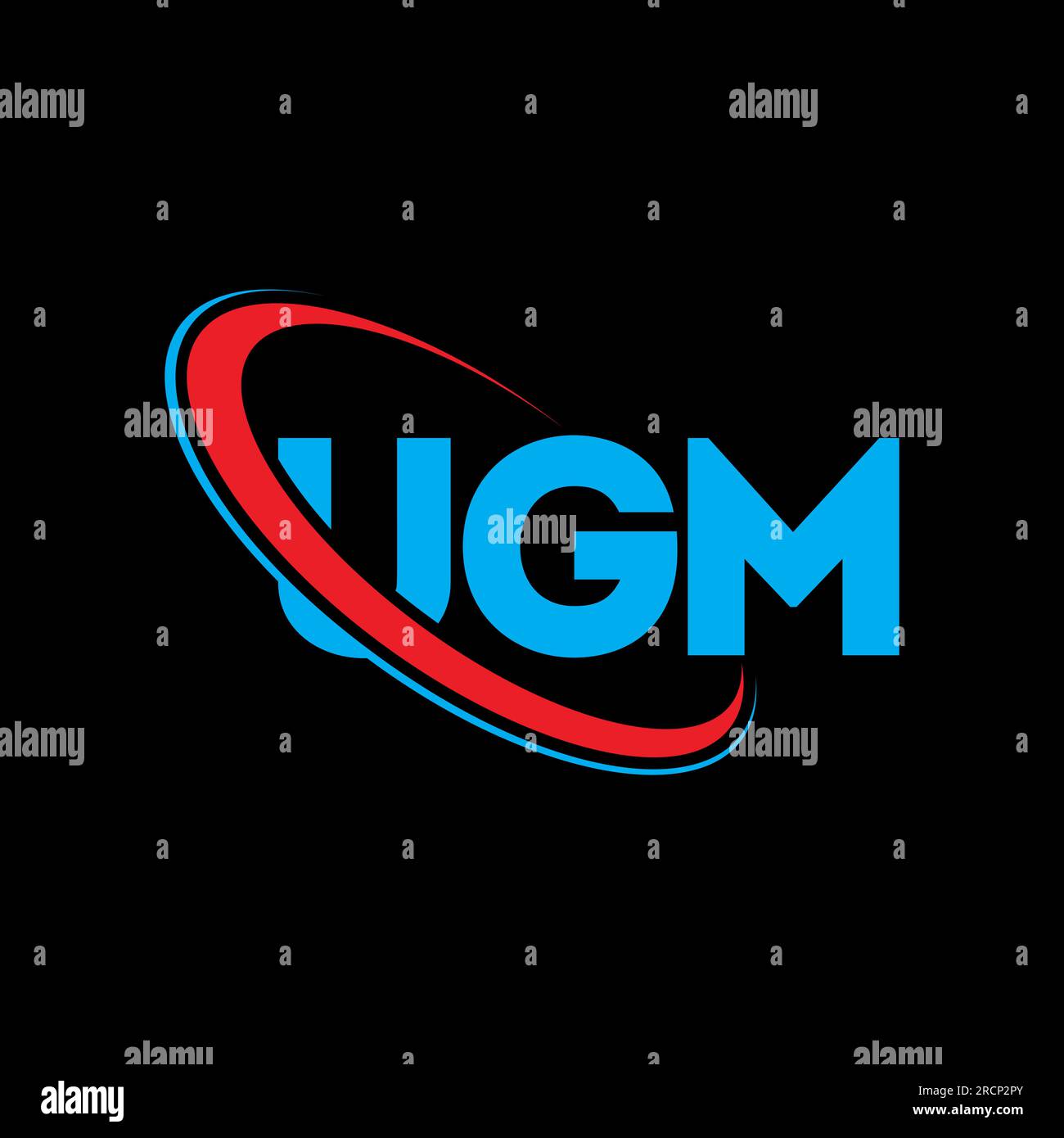 Logo de la technologie ugm Banque de photographies et d’images à haute ...