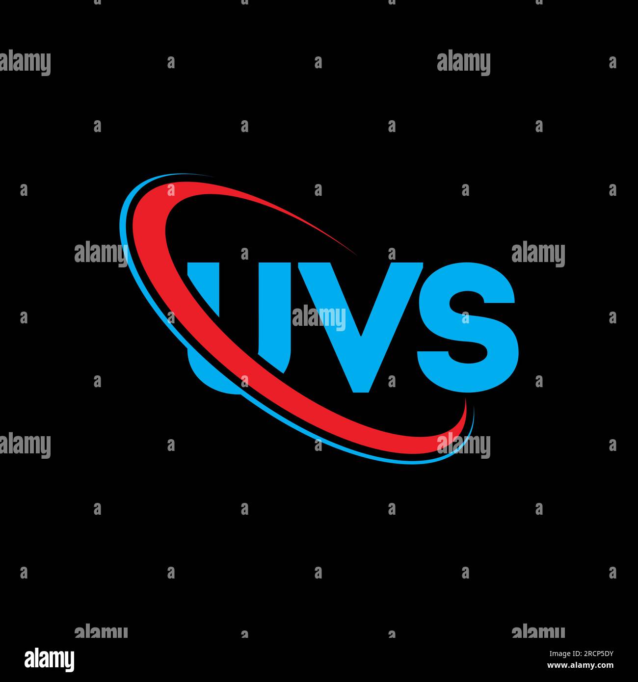 Logo UVS. Lettre UVS. Logo de lettre UVS. Initiales UVS logo lié à un ...