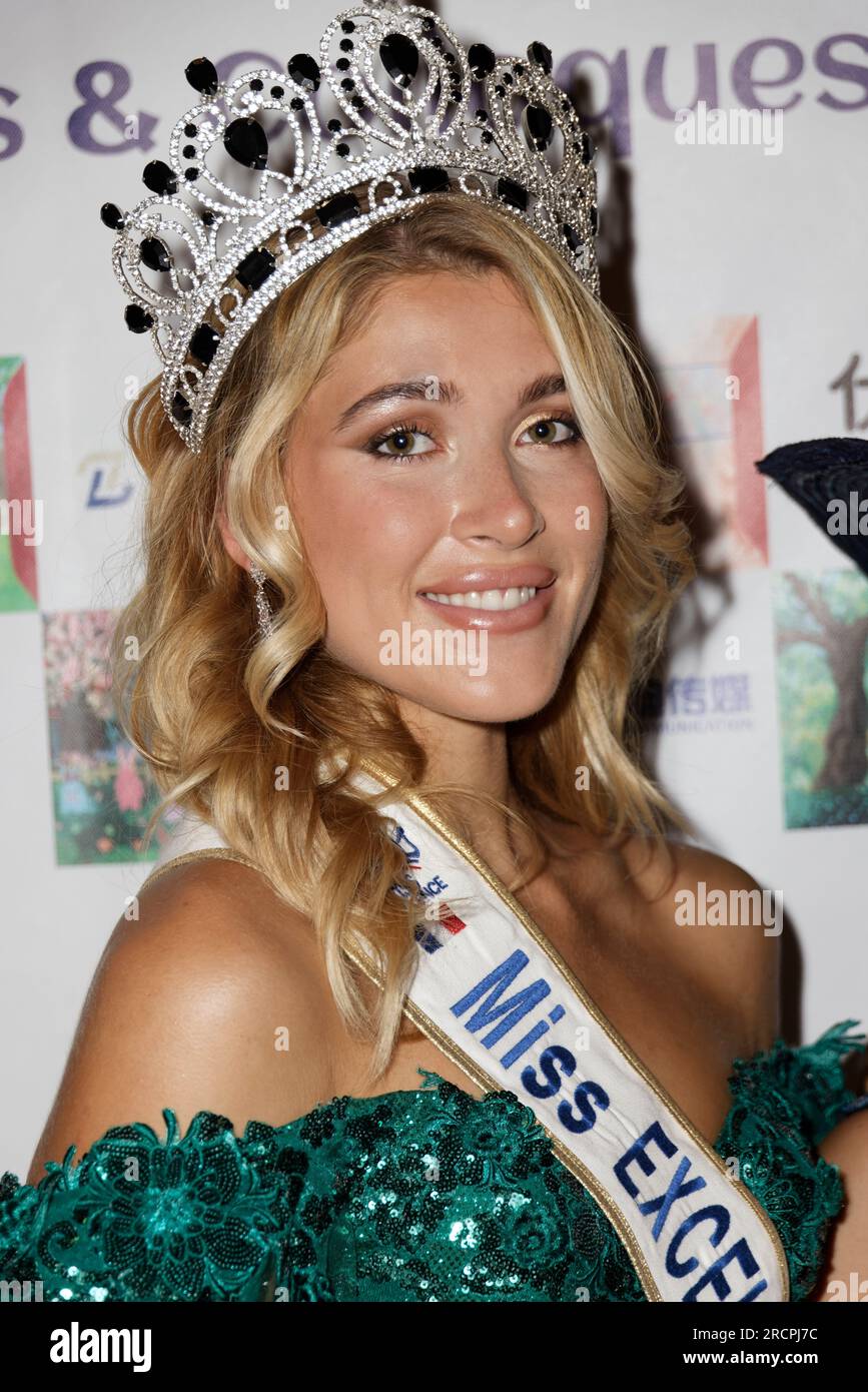 Paris, France. 15 juillet 2023. Miss Excellence France 2023, Laura ...