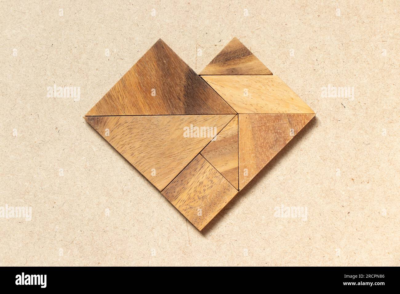 Tangram de coeur Banque de photographies et d’images à haute résolution ...