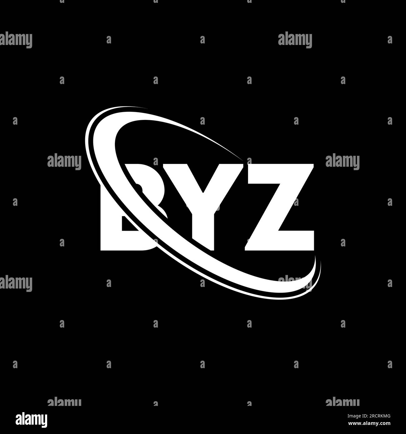 Logo de la technologie byz Banque de photographies et d’images à haute ...