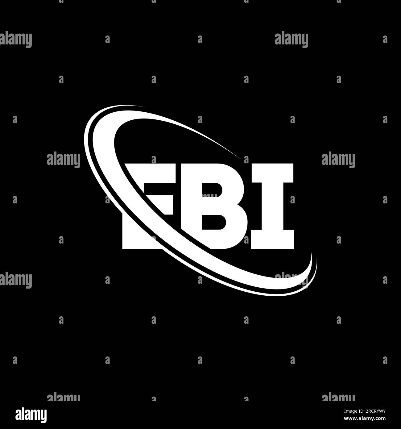 Logo EBI. Lettre EBI. Logo de la lettre EBI. Initiales logo EBI lié à ...