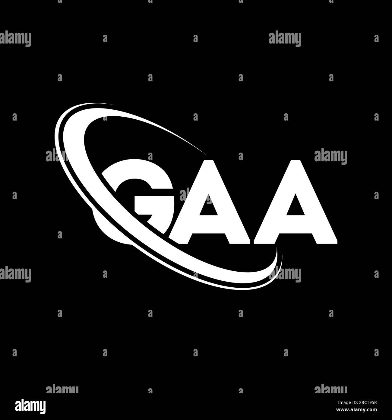 Logo gaa Banque d'images noir et blanc - Alamy