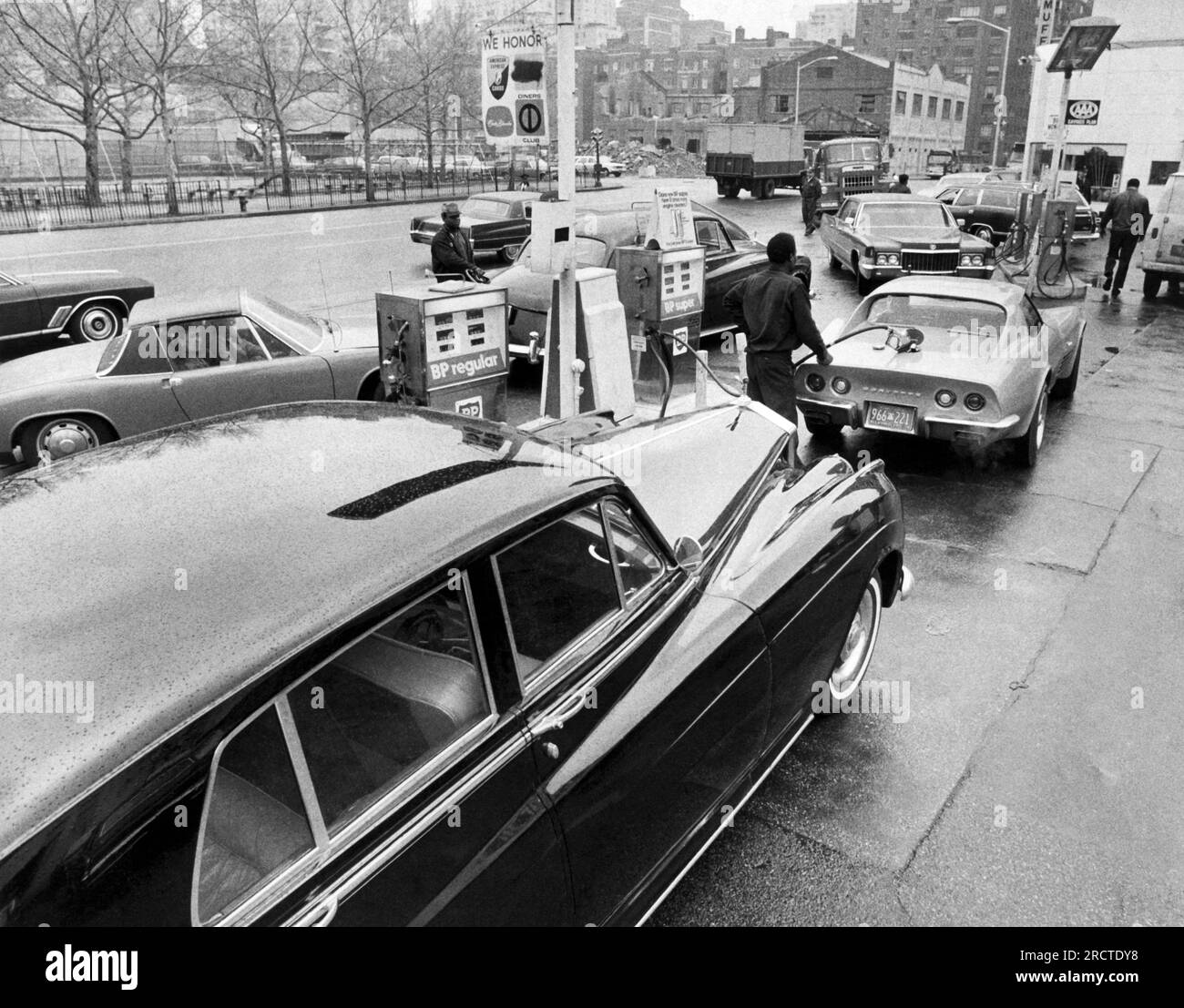 Station bp années 1960 Banque de photographies et d’images à haute ...