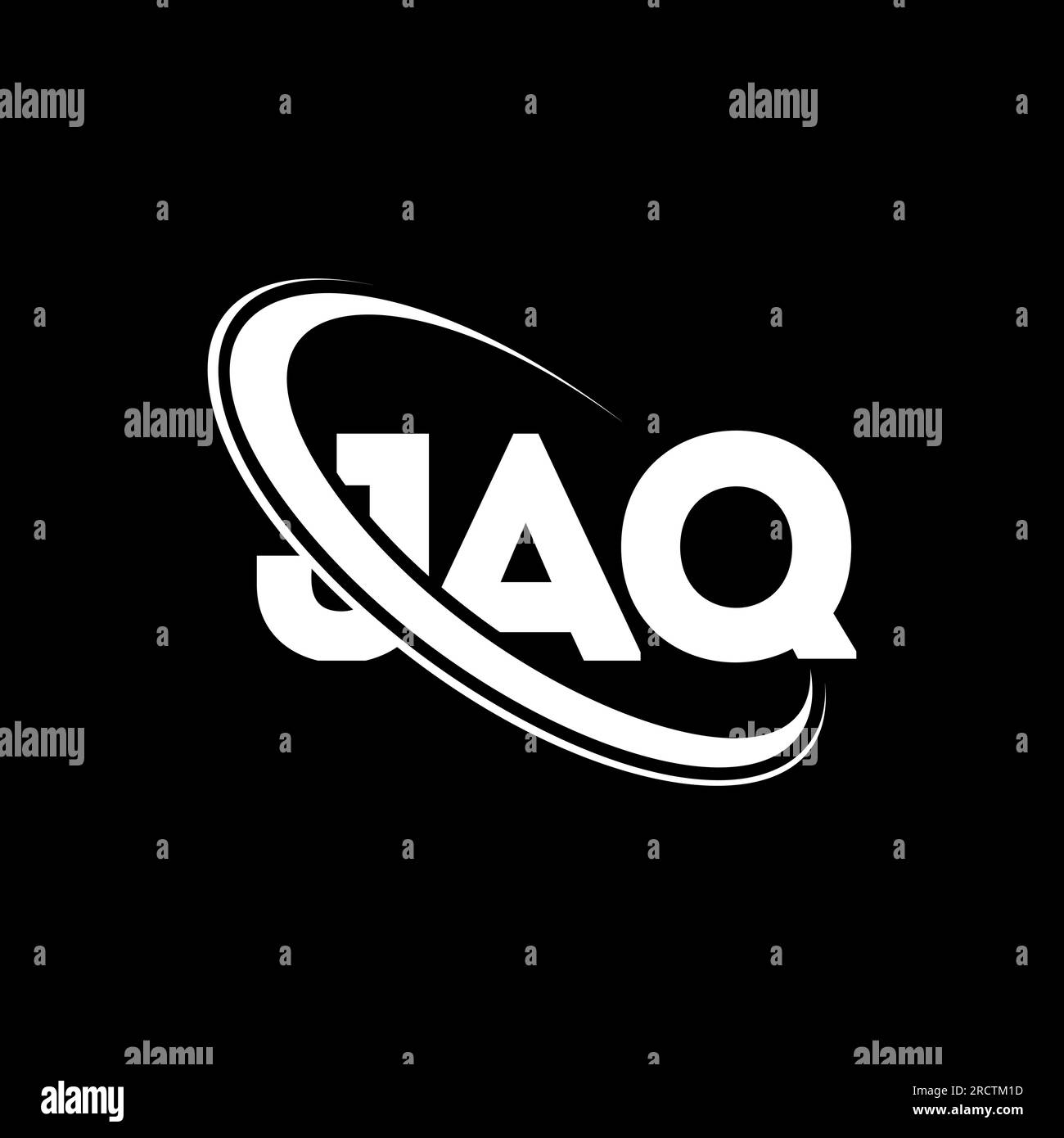 Logo JAQ. JAC lettre. Logo de la lettre JAC. Initiales JAC logo lié ...
