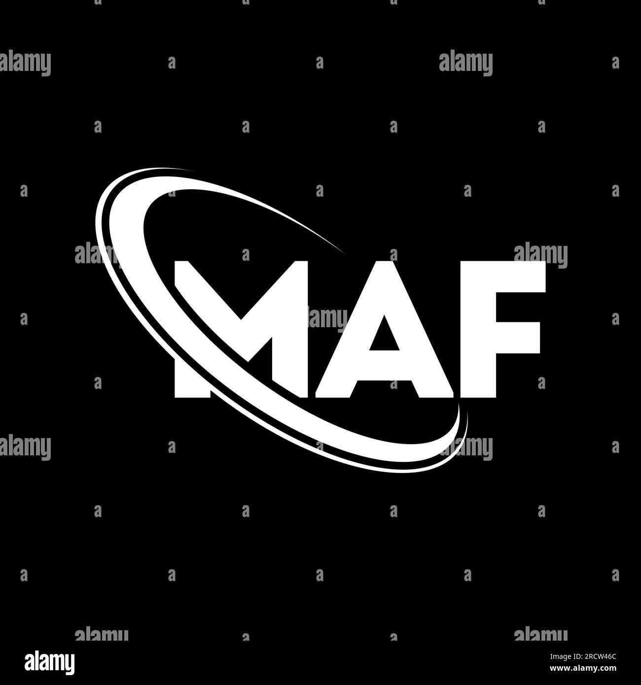 Lettre maf Banque d'images noir et blanc - Alamy