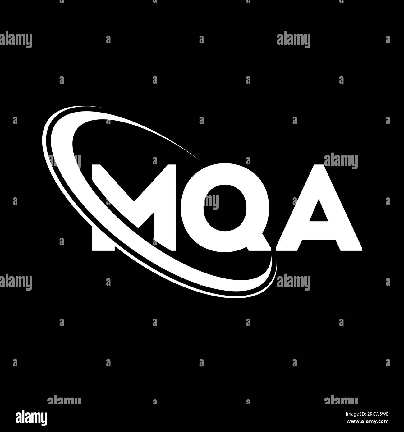 Création de logo mqa Banque d'images noir et blanc - Alamy