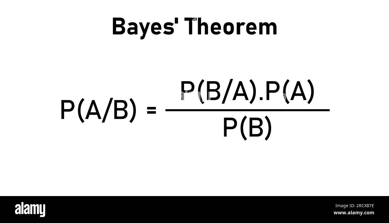 Bayes theorem Banque de photographies et d’images à haute résolution ...
