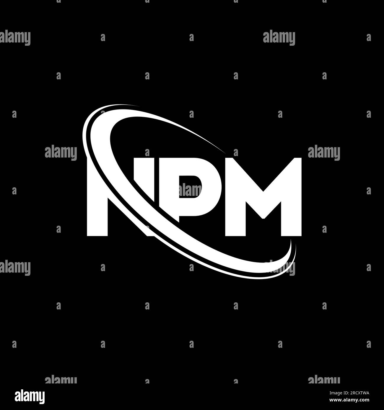 Logo du cercle npm Banque de photographies et d’images à haute ...