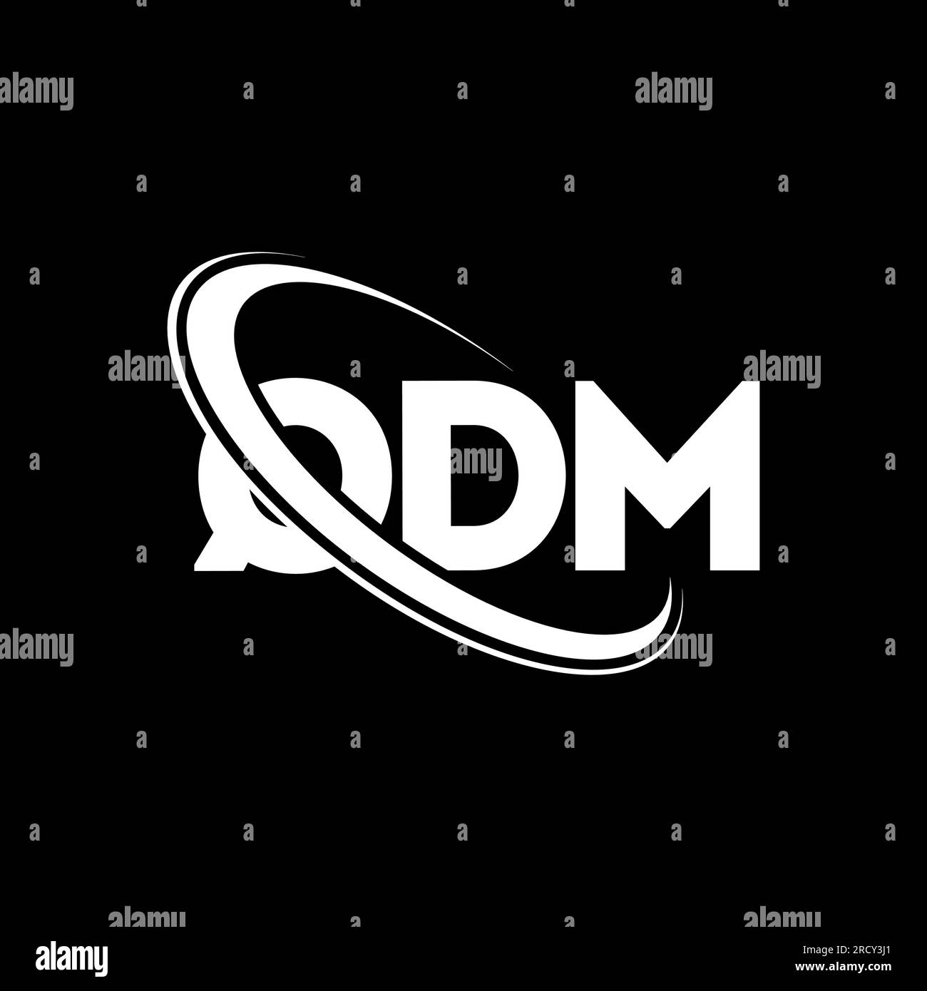 Logo qdm Banque d'images vectorielles - Alamy