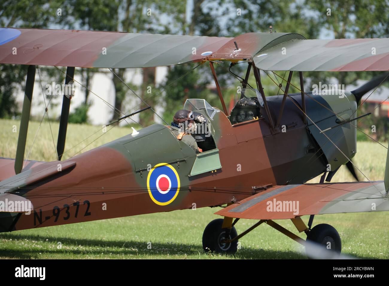 Le Tiger Moth DH.82 de Havilland est un biplan britannique des années ...