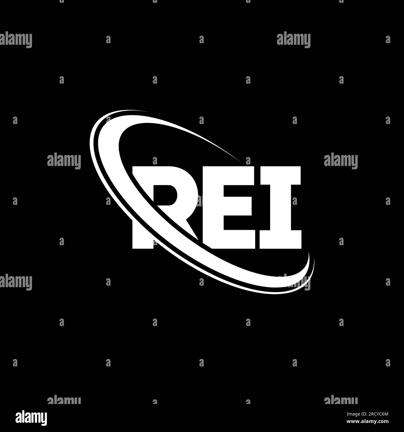 Logo cercle rei Banque d'images vectorielles - Alamy