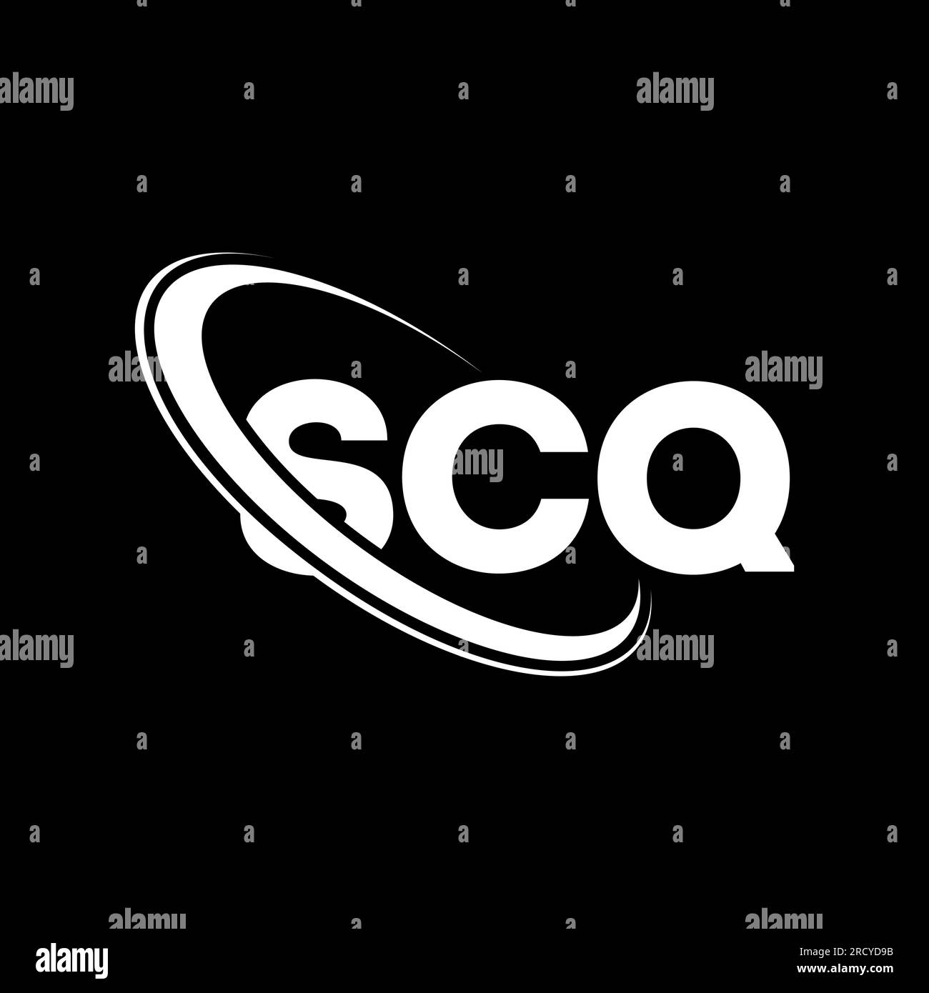 Lettre scq logo Banque d'images vectorielles - Alamy