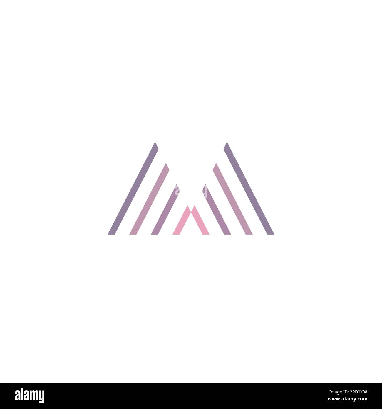 Logo de la ligne m Banque d'images détourées - Alamy