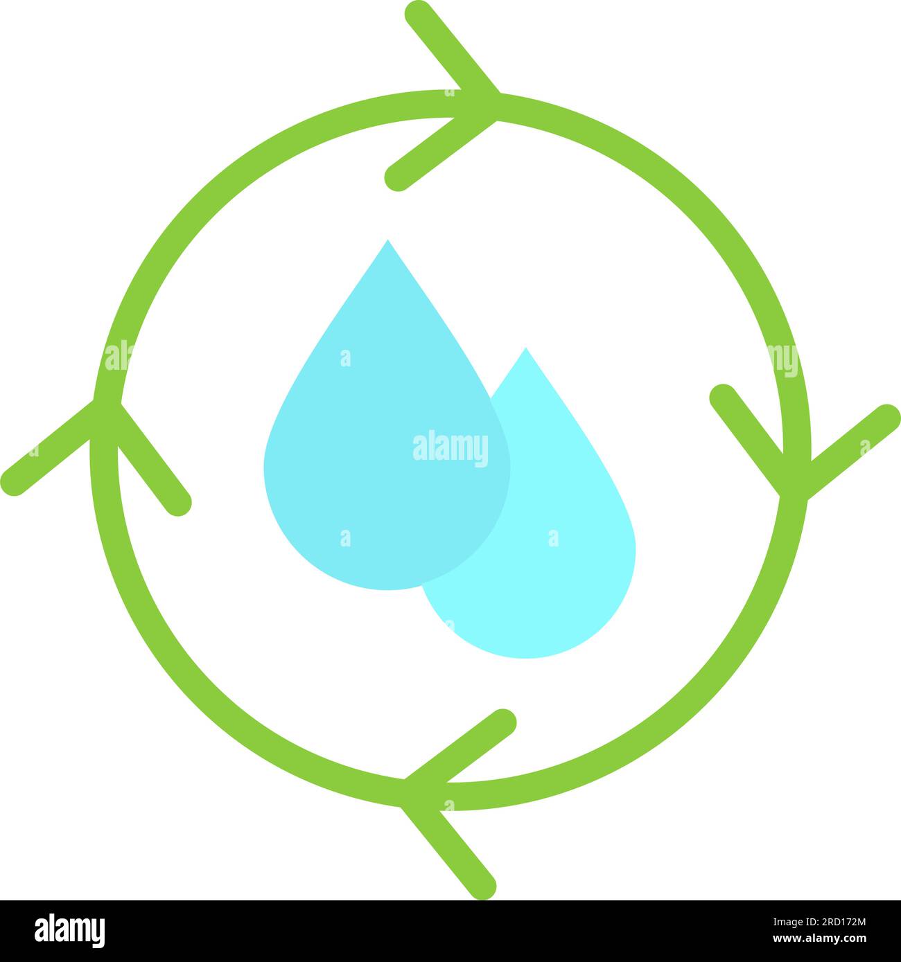 La gestion des eaux pluviales Banque d'images vectorielles - Alamy