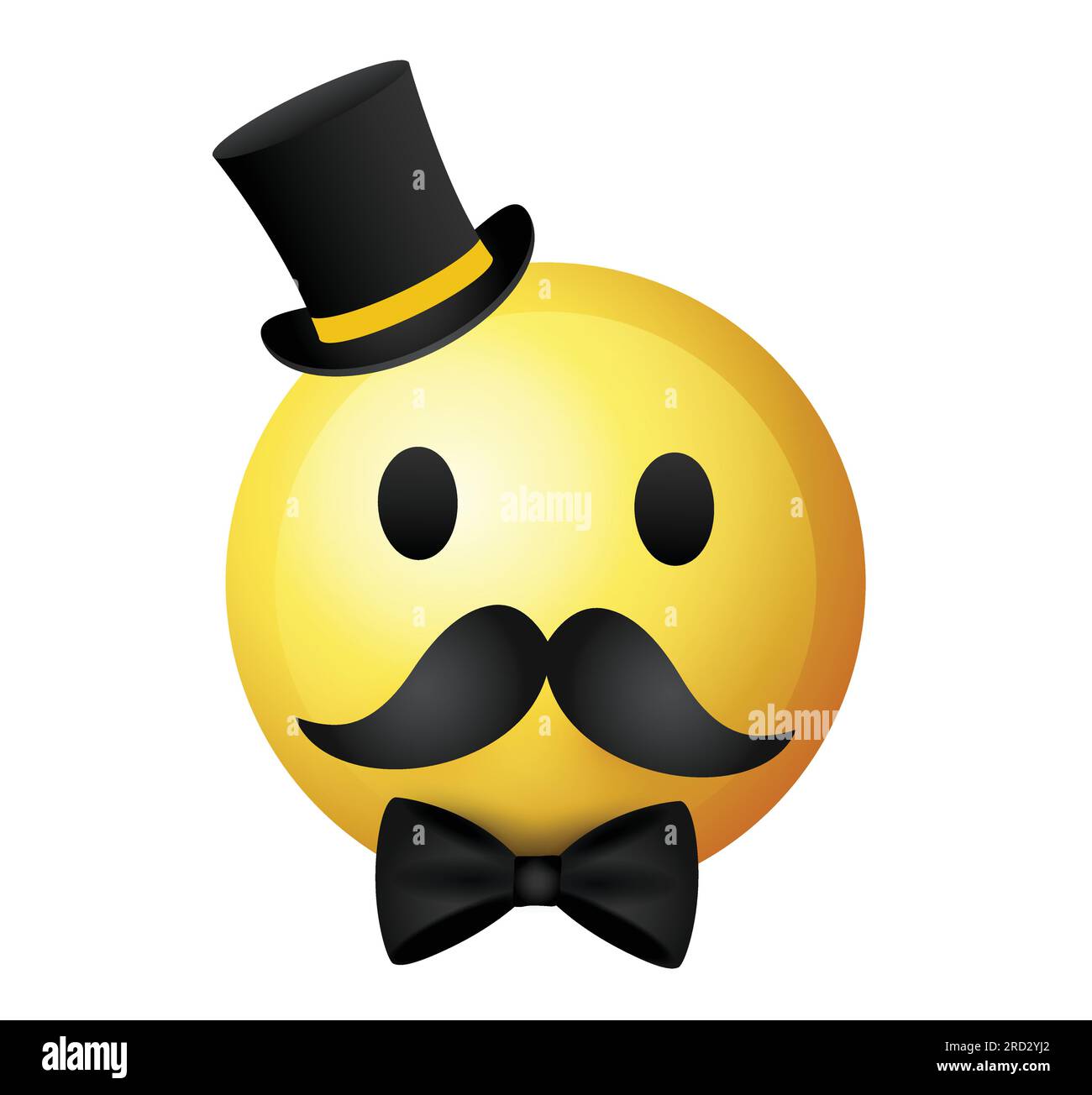 Smiley vector moustache Banque de photographies et d’images à haute ...