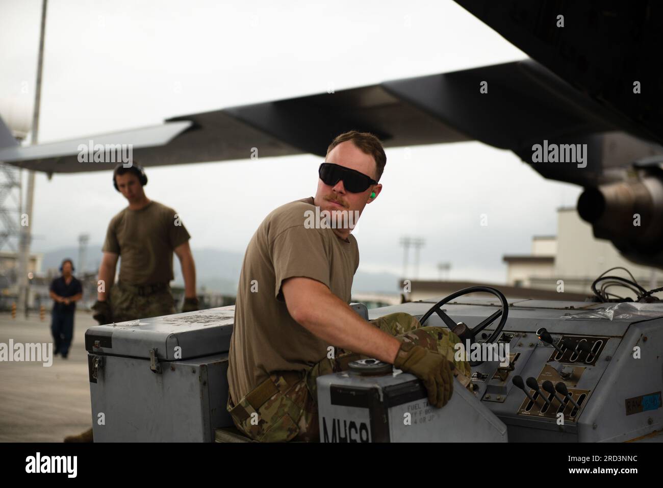 ÉTATS-UNIS Le Sgt Phillip Engle, affecté au 366e escadron de ...