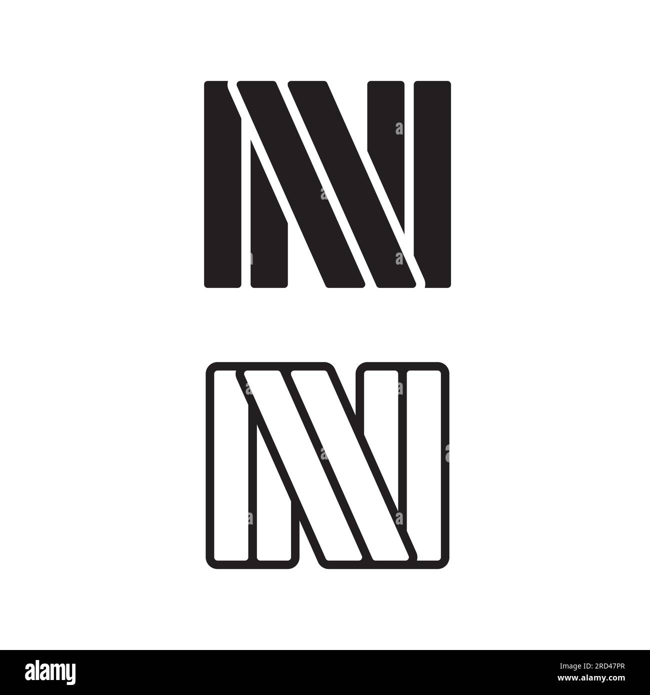 Initial letter n Banque de photographies et d’images à haute résolution ...