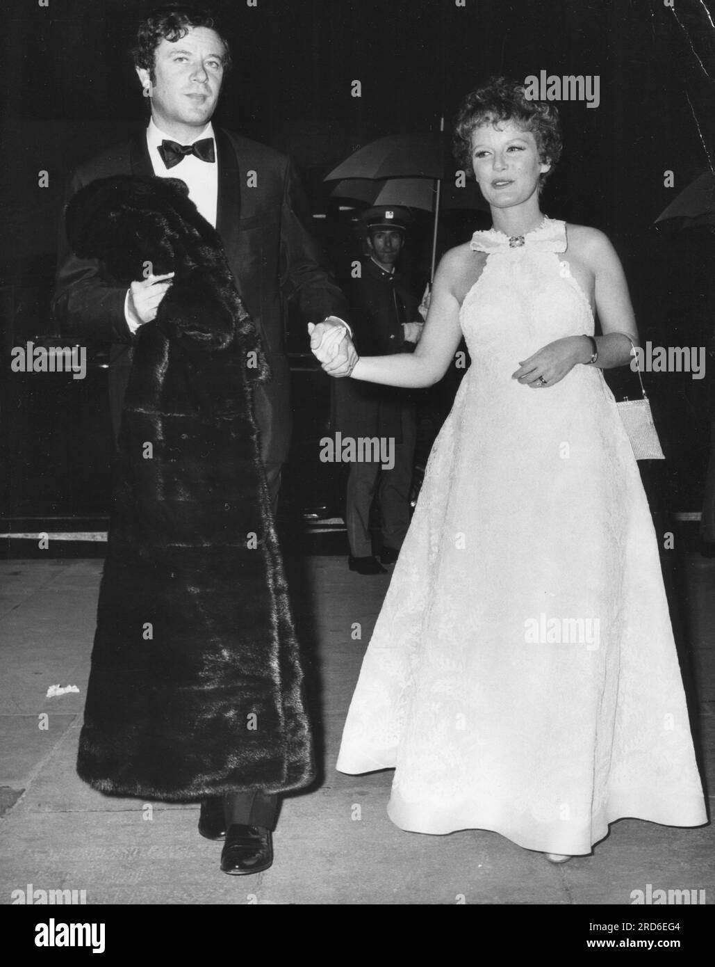 Clark, Petula, * 15.11.1932, chanteur britannique (pop), avec son mari ...