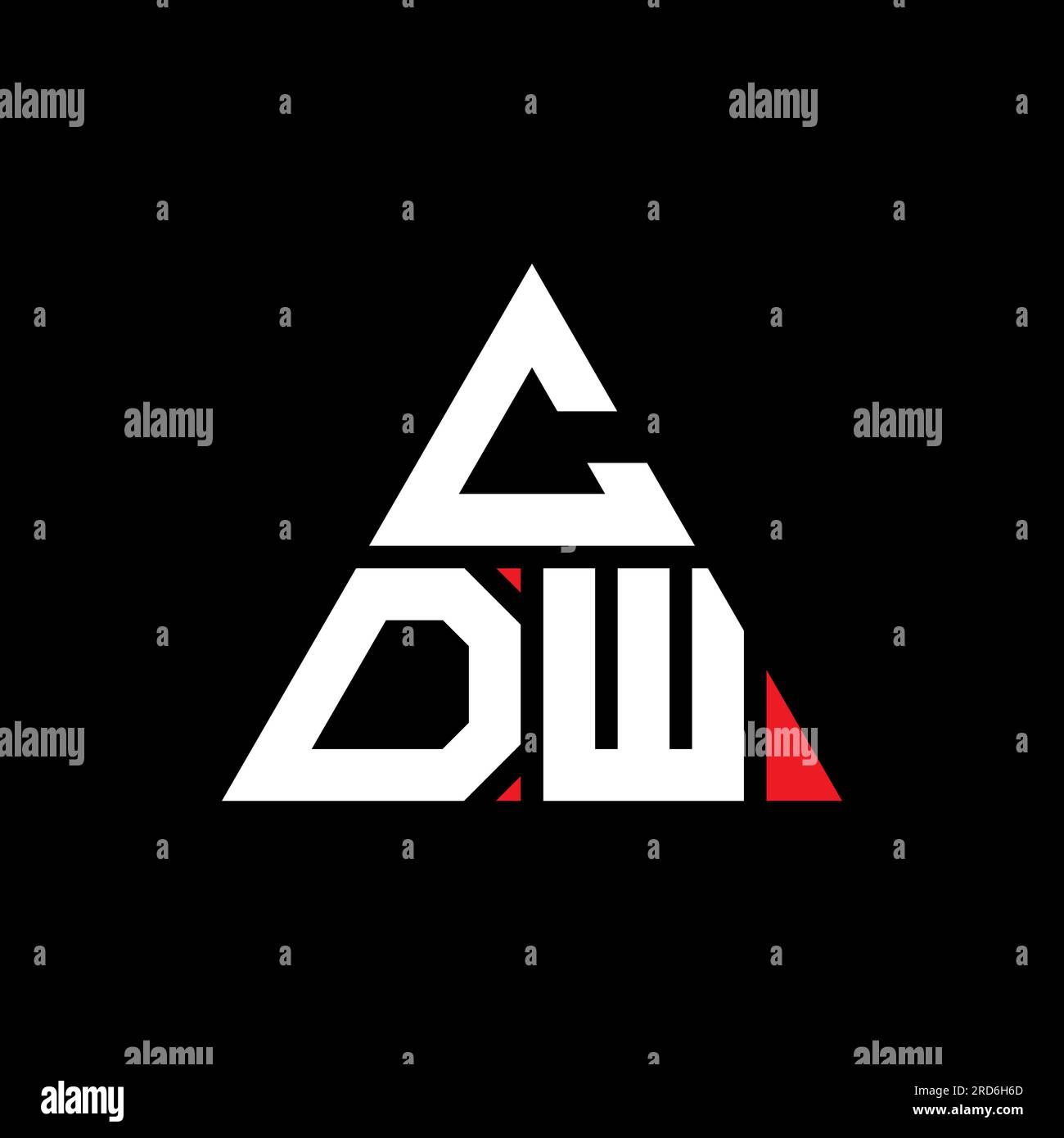 Logo cdw Banque d'images vectorielles - Alamy