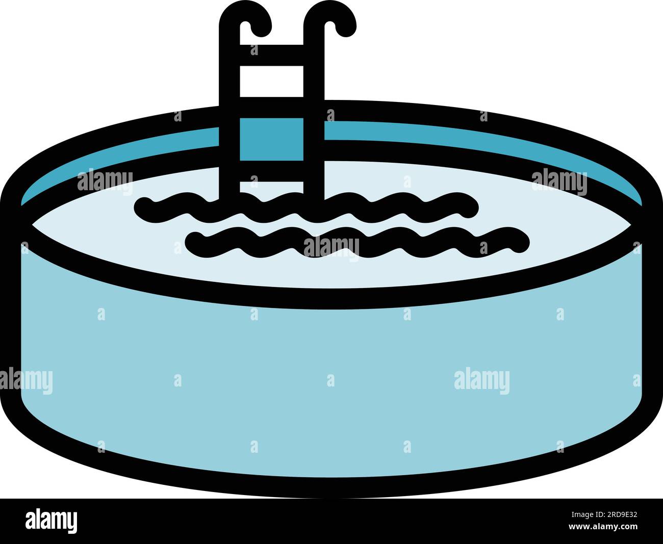 Fosse de piscine Banque d'images vectorielles - Alamy