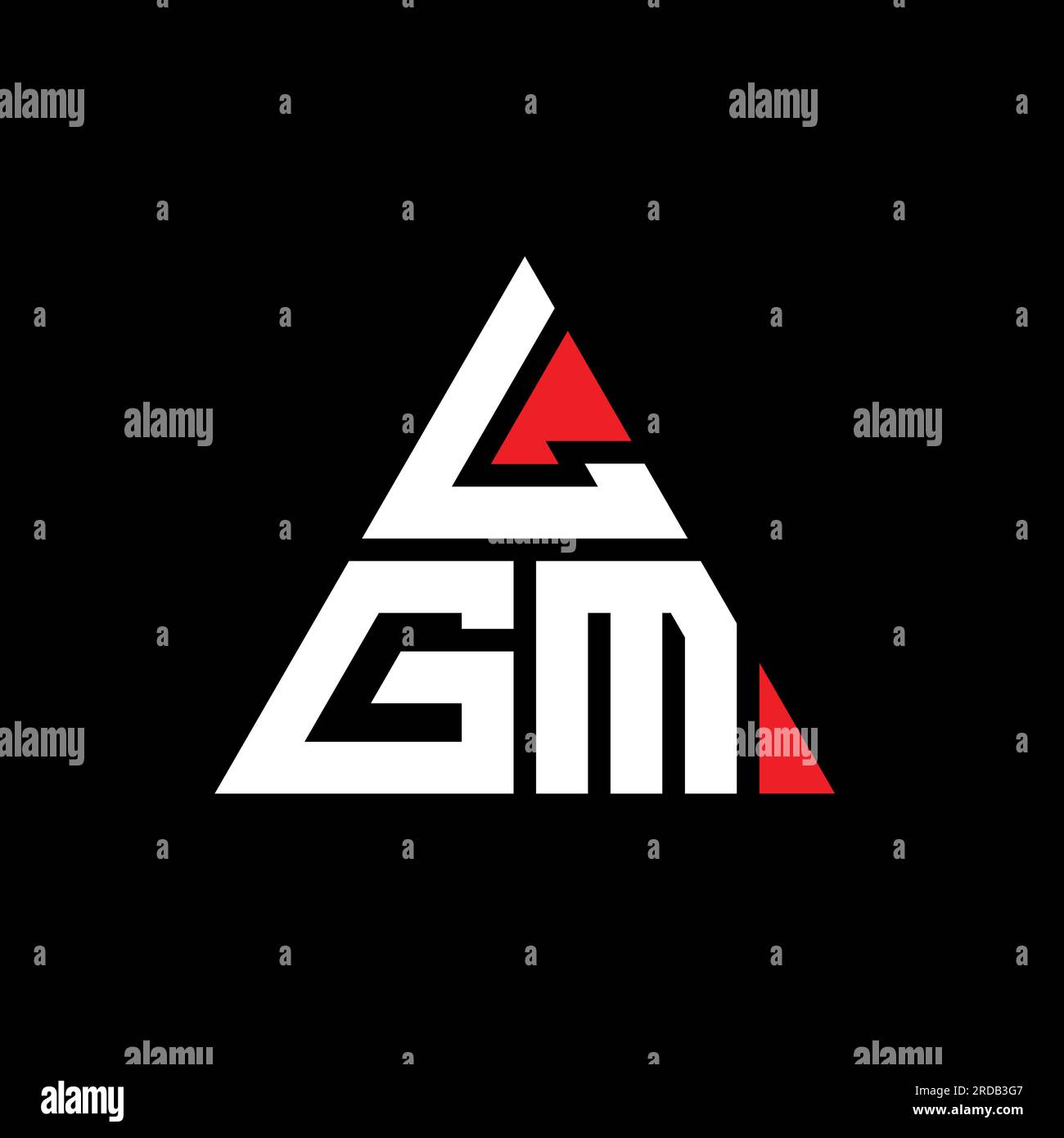 Logo lgm Banque d'images vectorielles - Alamy