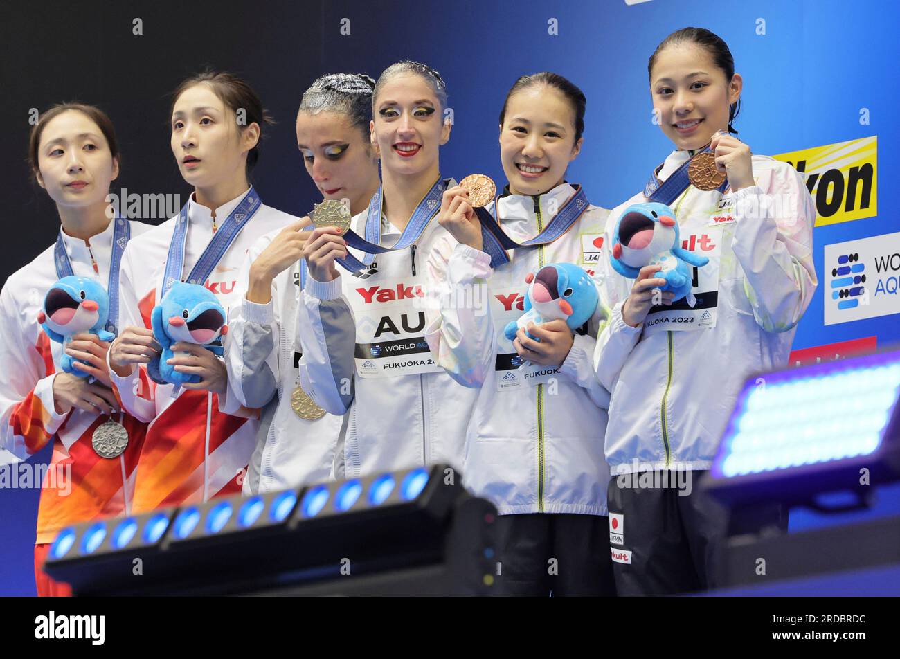 Liuyi WANG and Qianyi WANG of China, silver, Anna-Maria ALEXANDRI and ...