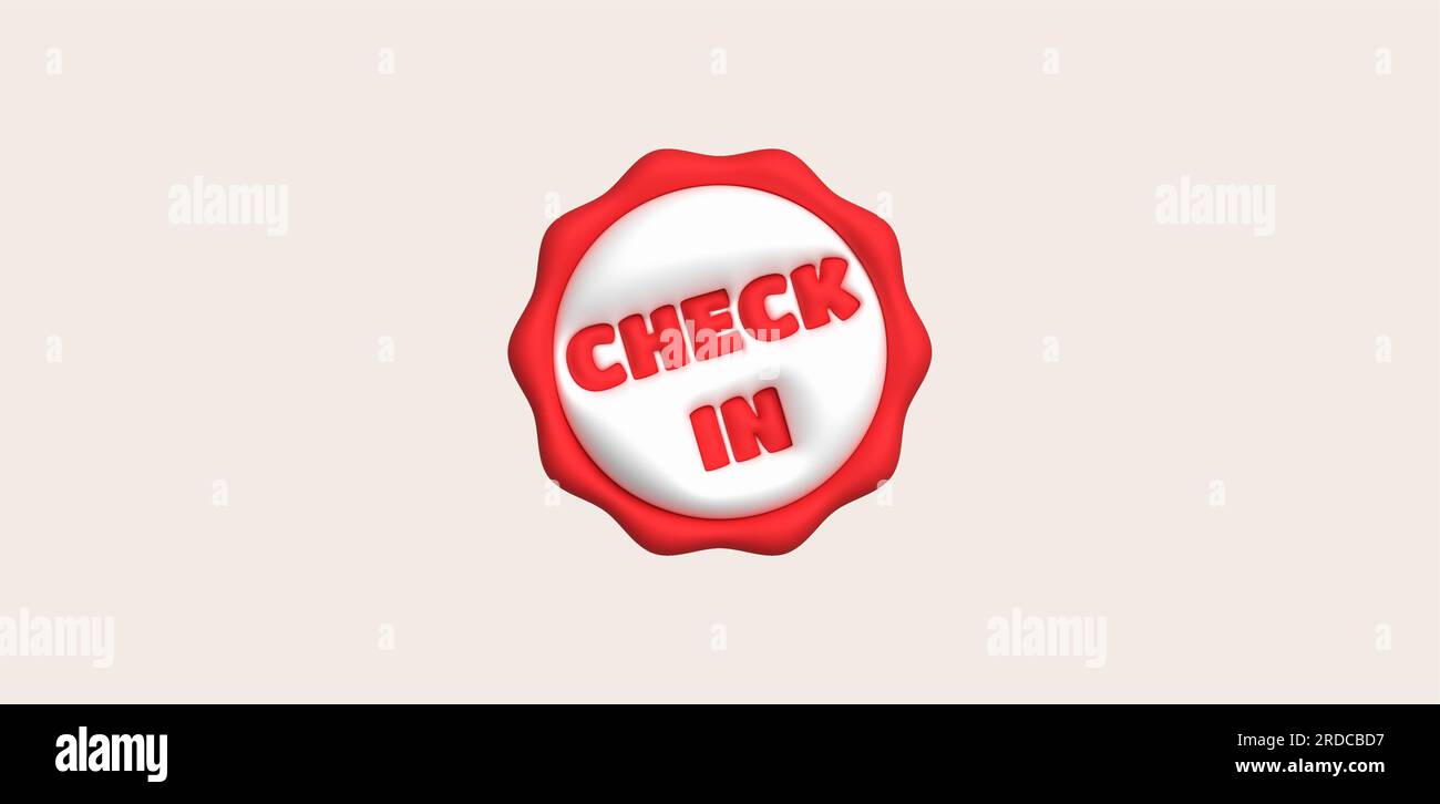 Check in map Banque d'images vectorielles - Alamy
