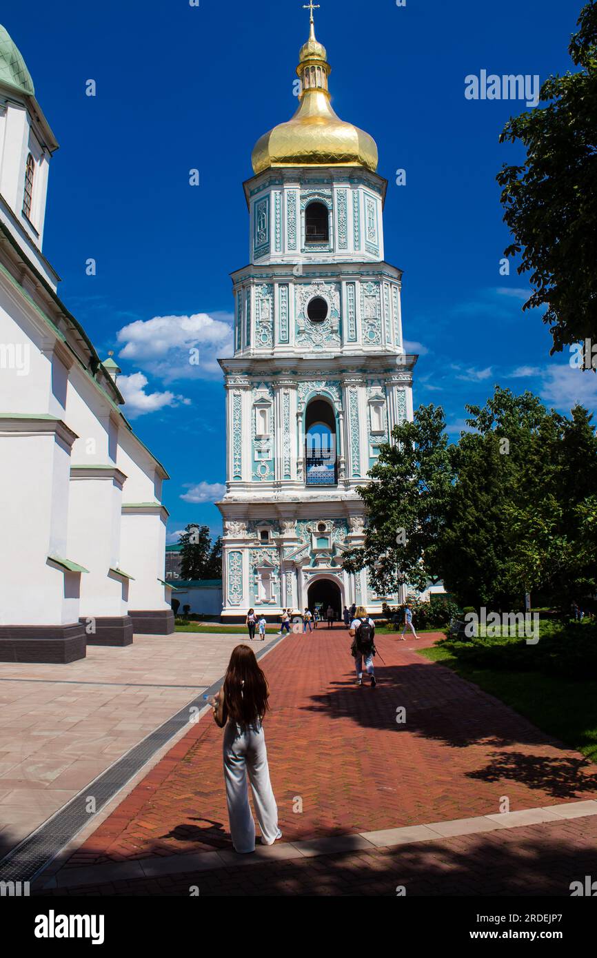 Cathédrale Sainte-Sophie de Kiev, monument architectural de la Rus de ...