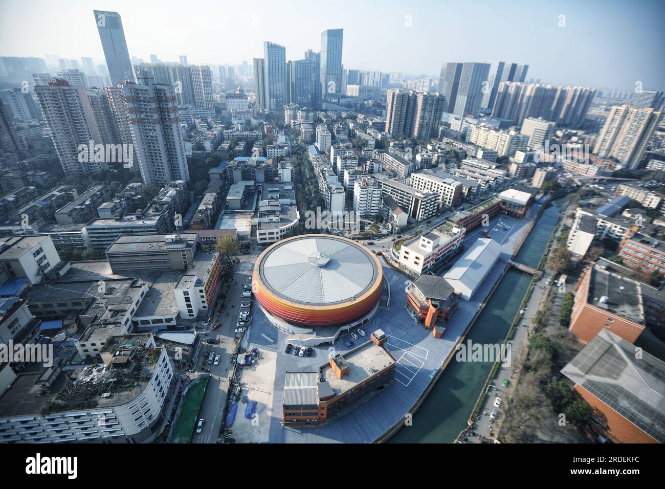 (230721) -- CHENGDU, 21 juillet 2023 (Xinhua) -- cette photo aérienne ...